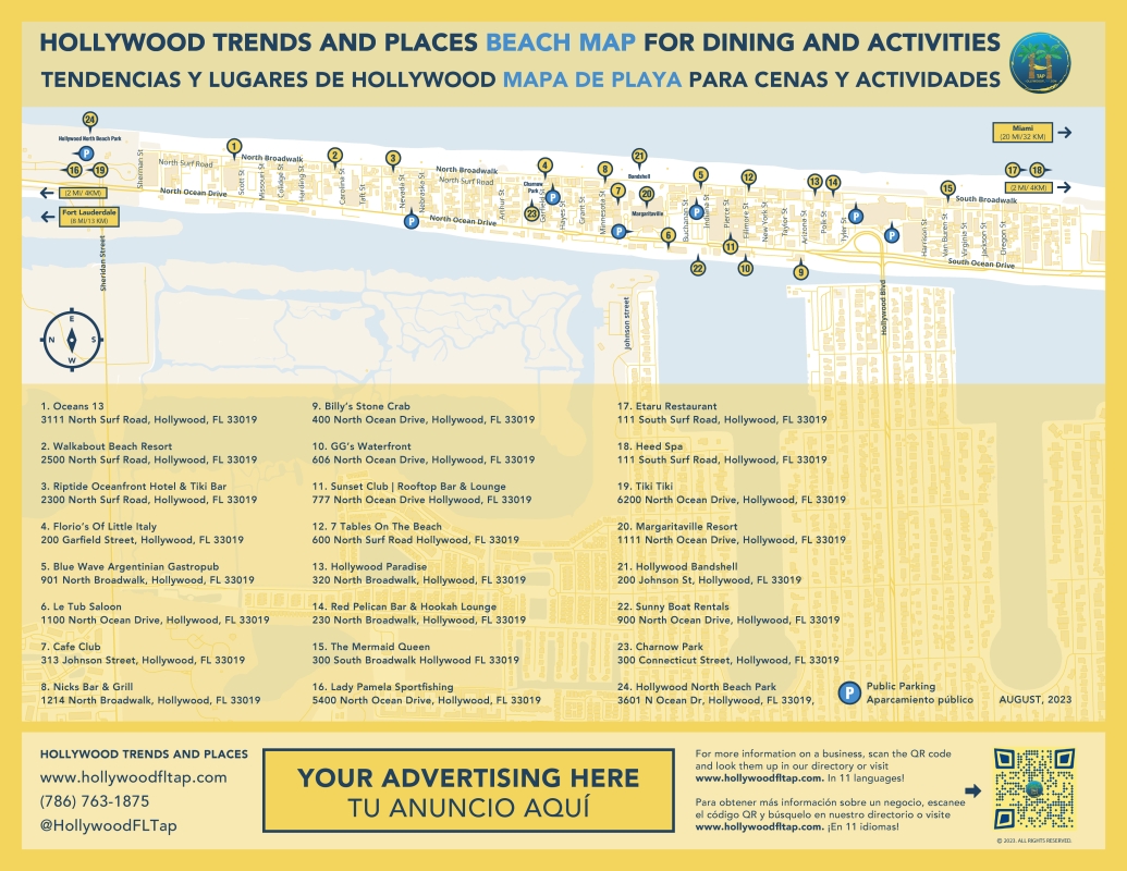 Maps & Info - Hollywood, Florida Trends And Places