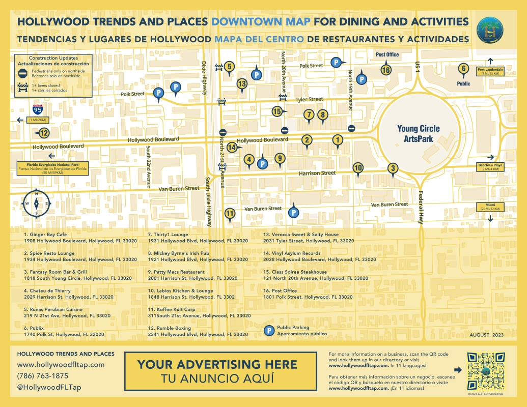 Maps & Info - Hollywood, Florida Trends And Places