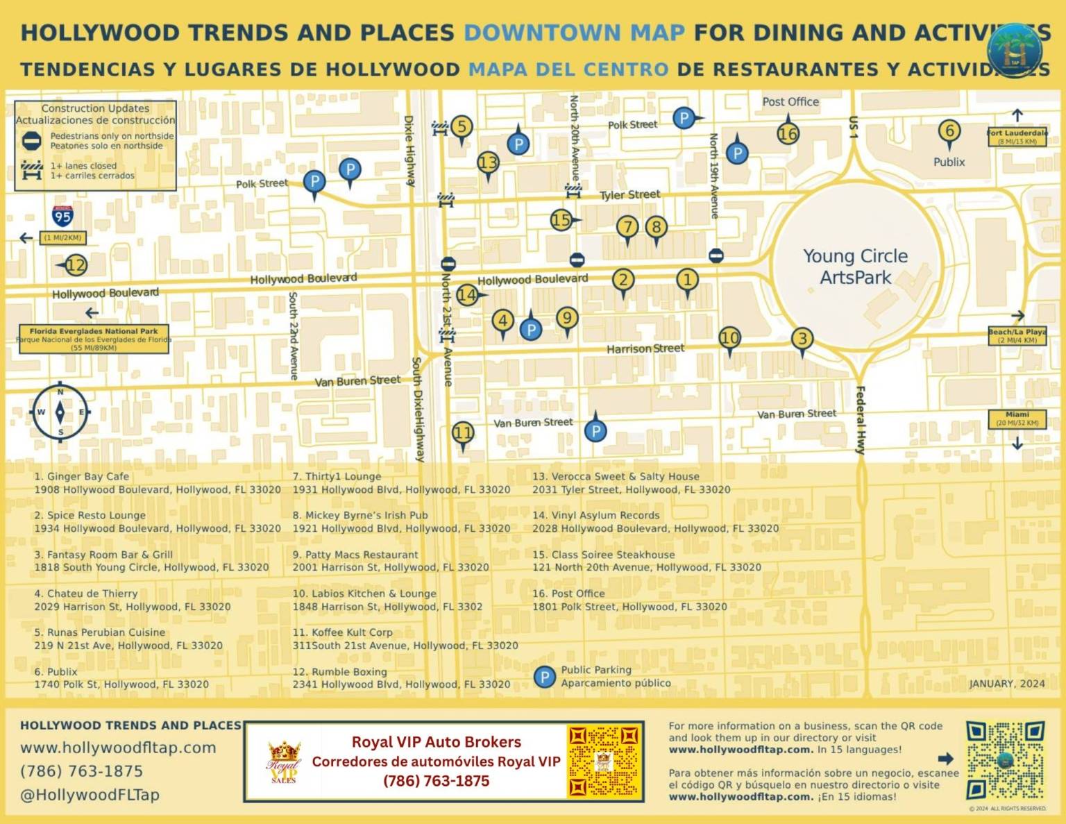 Maps & Info - Hollywood TAP (Trends and Places)