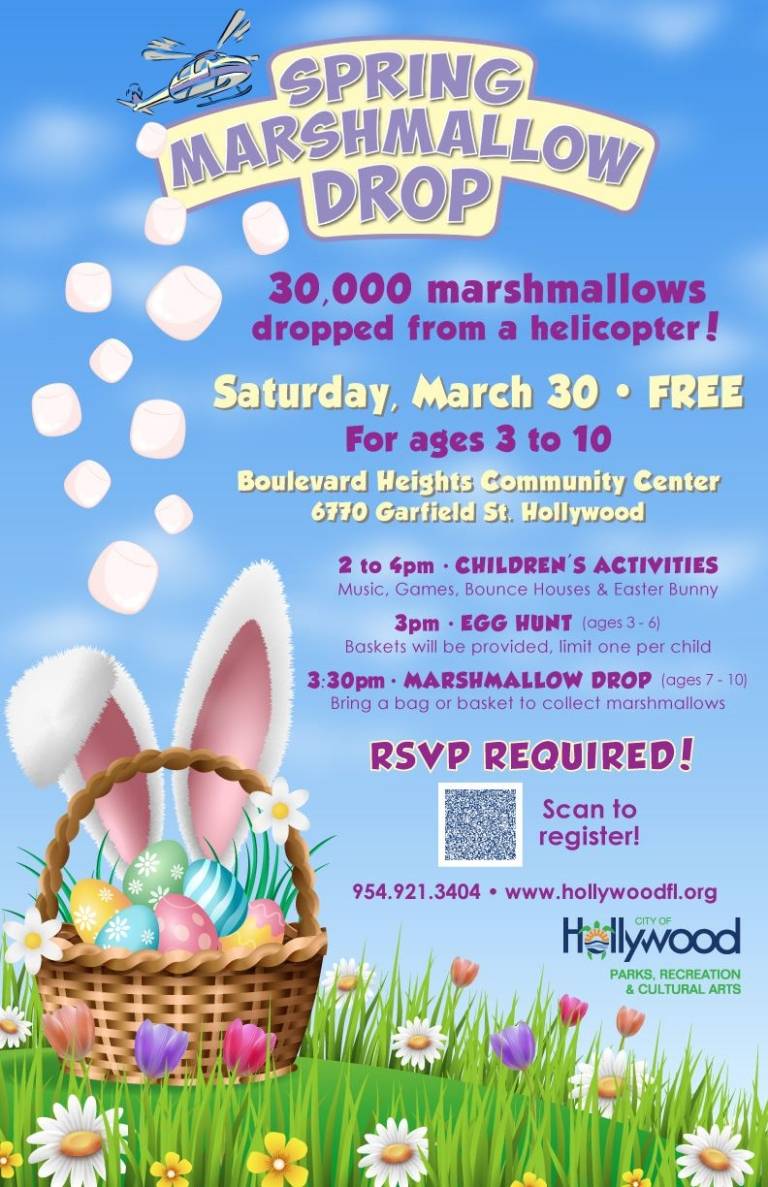Spring Marshmallow Drop - Hollywood TAP (Trends and Places)