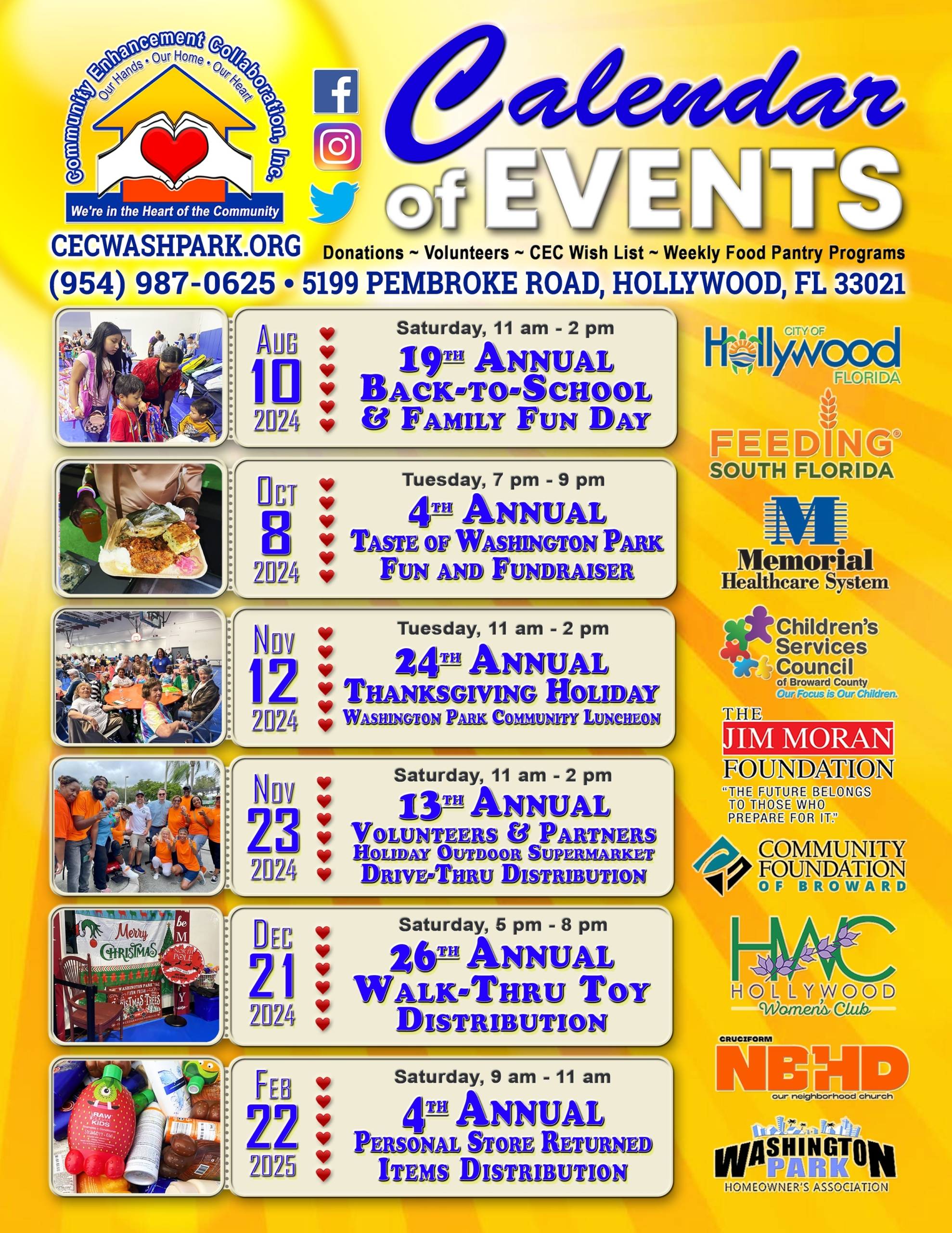 19th Annual Back-to-School & Family Fun Day - Hollywood TAP (Trends and ...