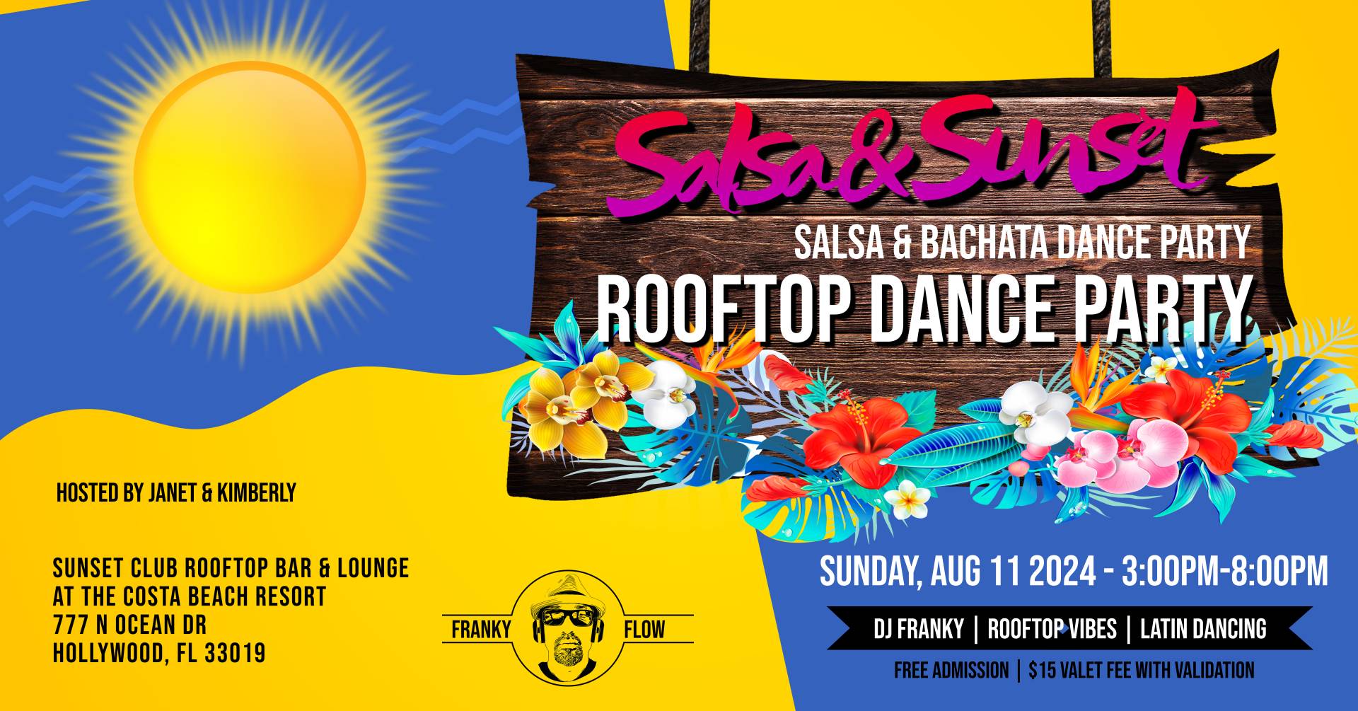 Salsa & Sunset Rooftop Dance Party - Hollywood TAP (Trends and Places)