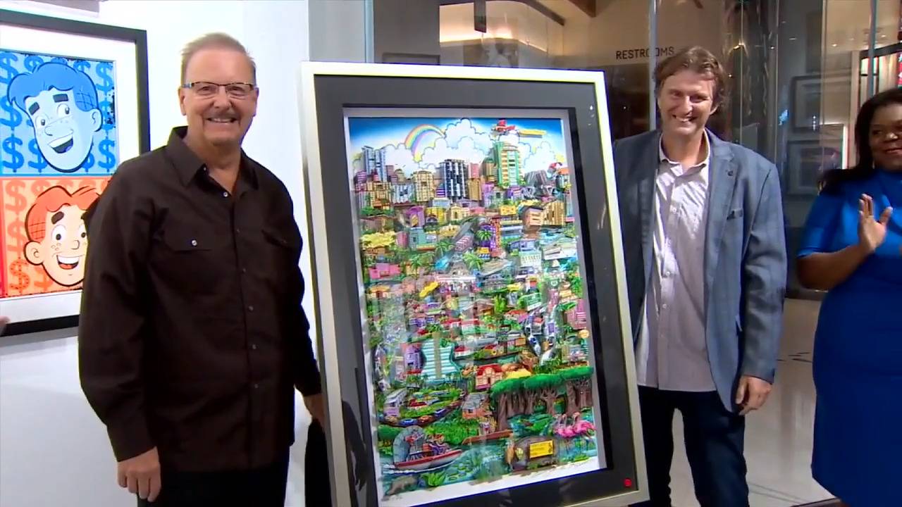 7’s Josh Moser emcees the unveiling of new artwork for United Way of ...